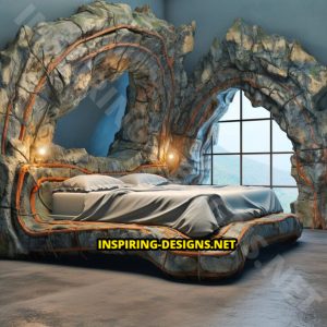 Exploring The Charm Of Cave Bed Frames In Home Decor