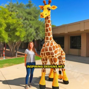 Experience The Marvel Of Giant Life-Size Crochet Animals