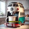Experience Volkswagen Bus Coffee Makers In Morning