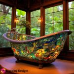 Discover The Elegance Of Stained Glass Bathtubs