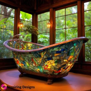 Discover The Elegance Of Stained Glass Bathtubs