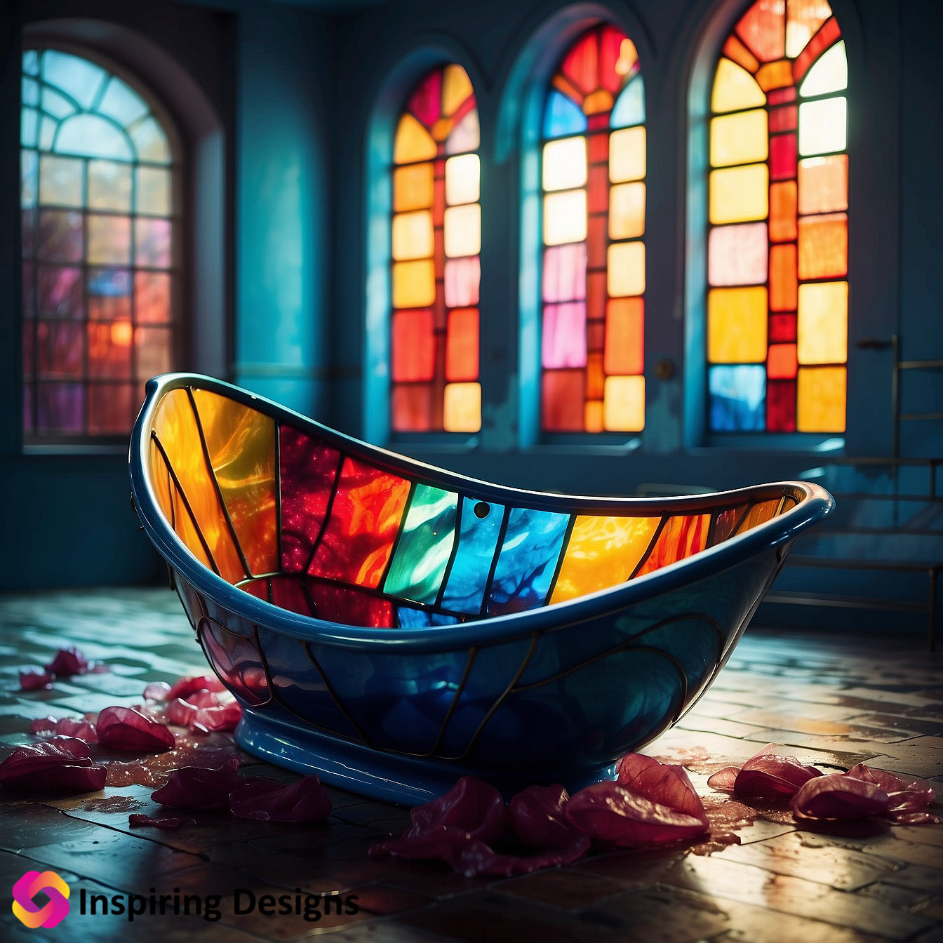 Discover The Elegance Of Stained Glass Bathtubs
