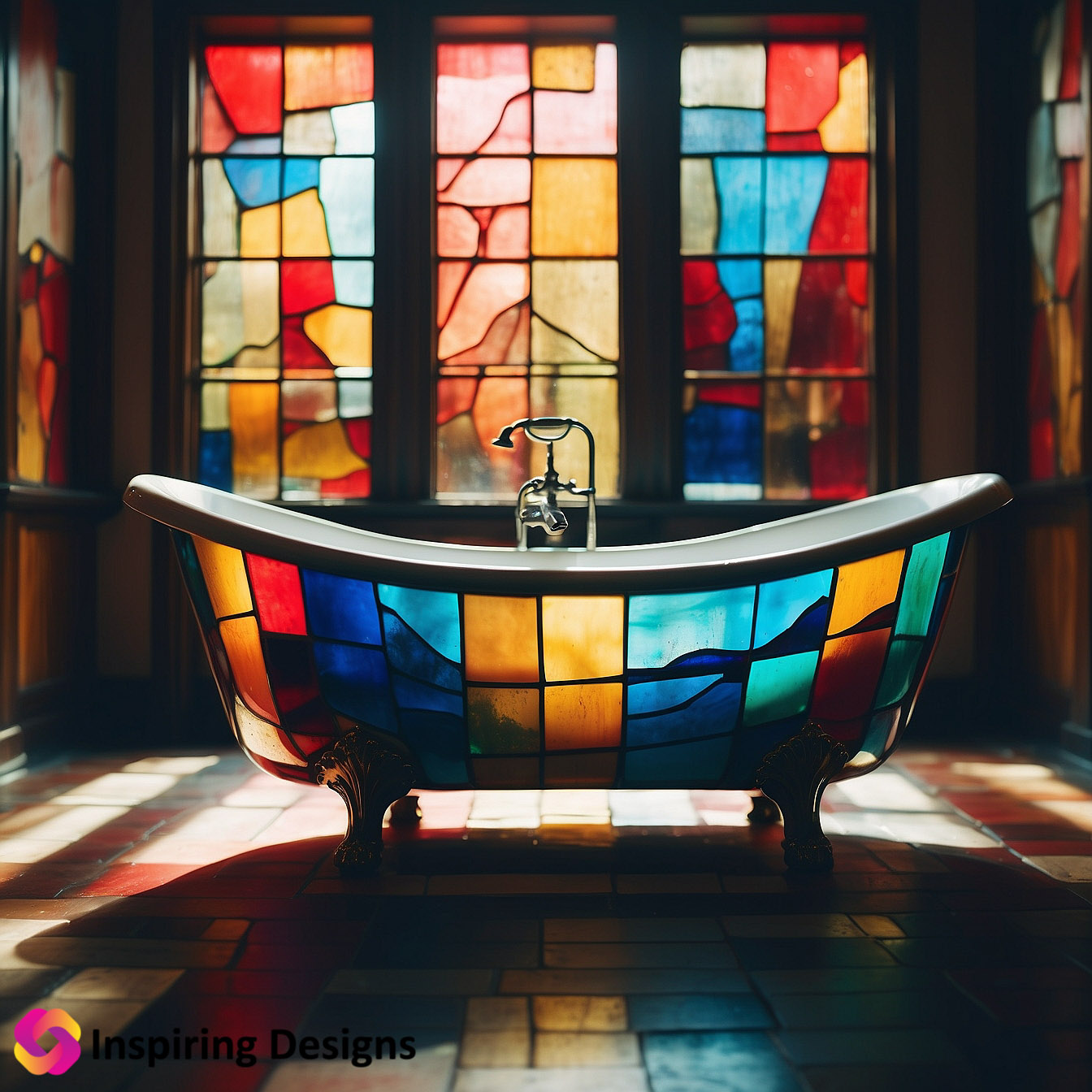 Discover The Elegance Of Stained Glass Bathtubs