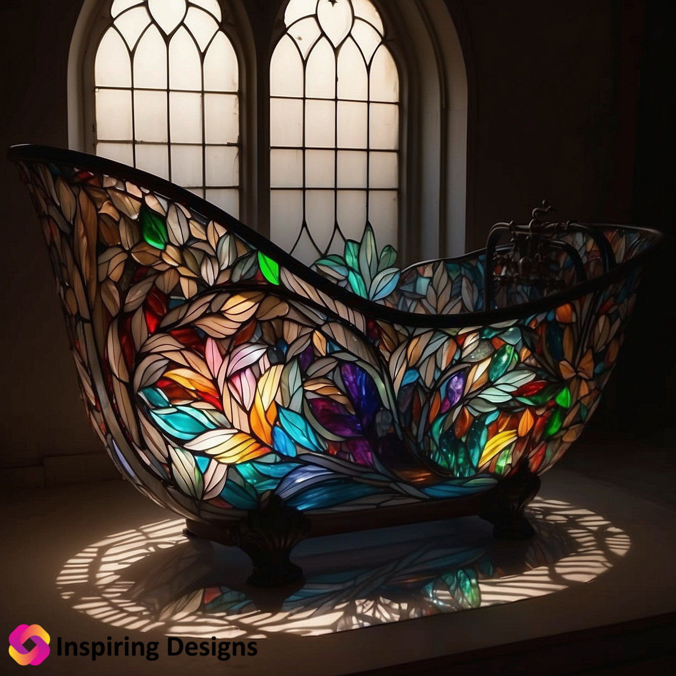 Discover The Elegance Of Stained Glass Bathtubs