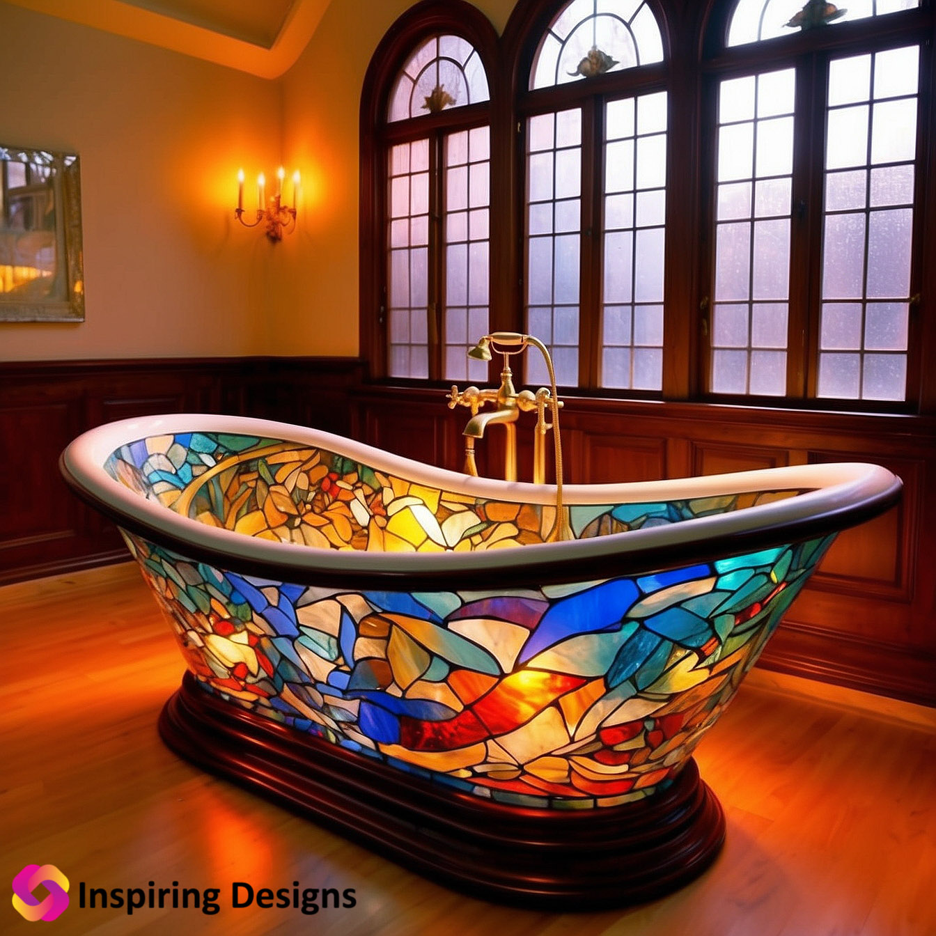 Discover The Elegance Of Stained Glass Bathtubs