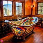 Discover The Elegance Of Stained Glass Bathtubs