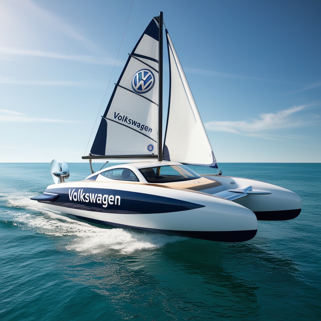 Drive Into The Waves With Volkswagen Atlas Shaped Boats