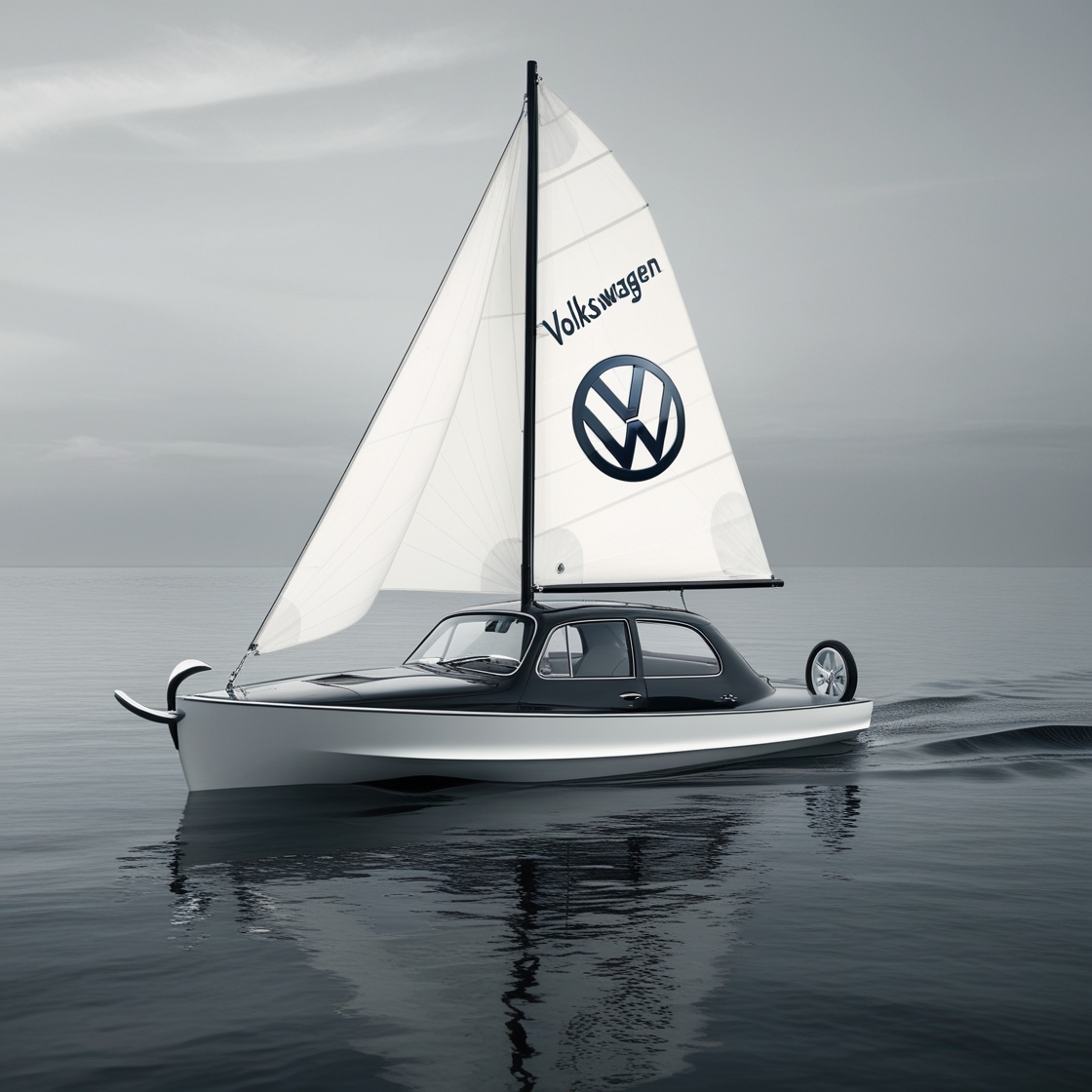 Drive Into The Waves With Volkswagen Atlas Shaped Boats
