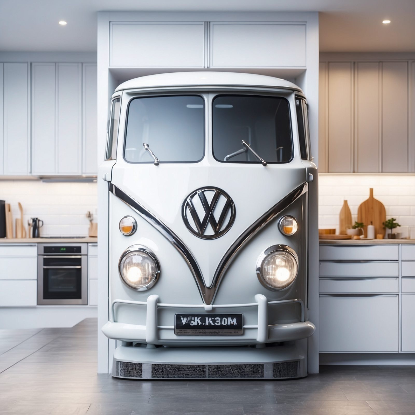 Volkswagen Bus Shaped Kitchen Appliances: Freshen Up Your Kitchen