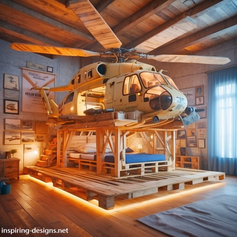 Helicopter Pallet Beds: Space For Those Who Love To Fly