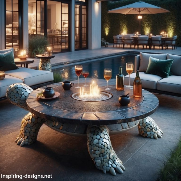 The Turtle Patio Fire Table Will Light Up Summer Evenings And Transform ...