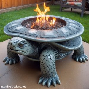 The Turtle Patio Fire Table Will Light Up Summer Evenings And Transform ...