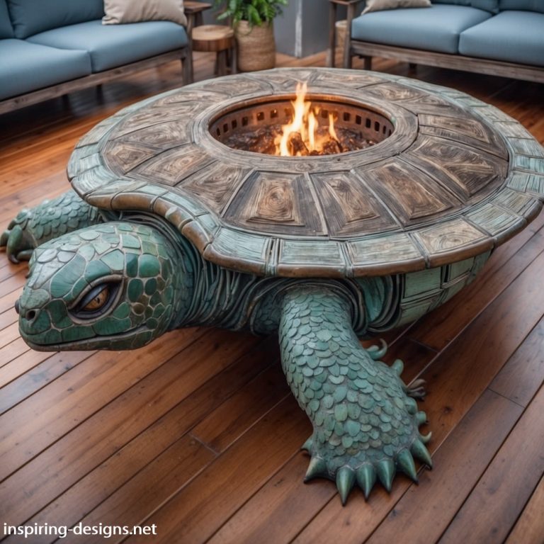 The Turtle Patio Fire Table Will Light Up Summer Evenings And Transform ...