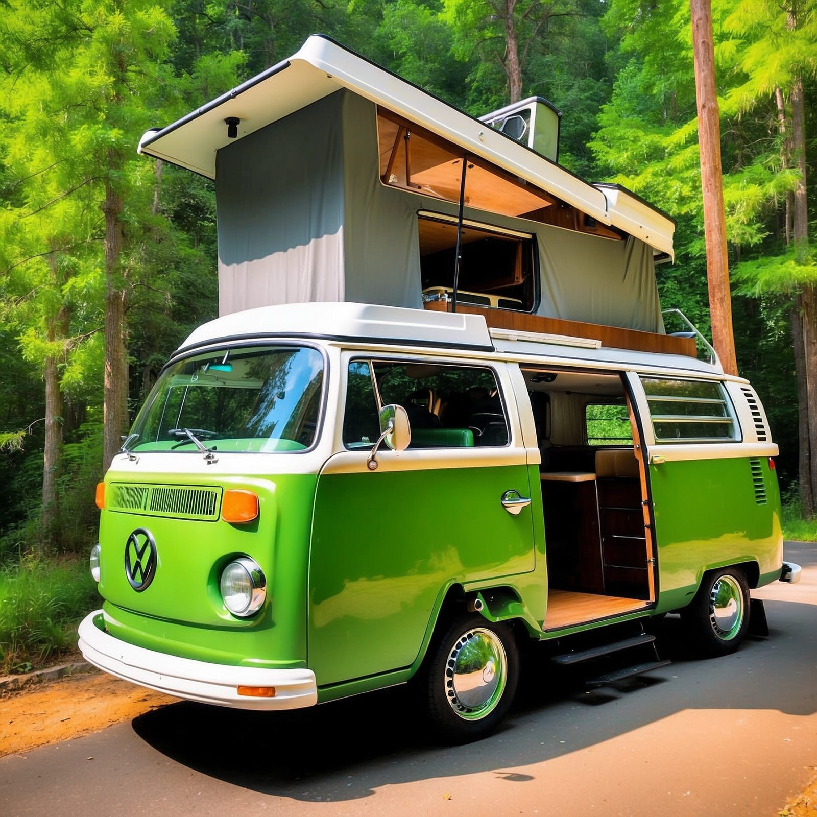The Transformation Of Adorable Volkswagen Hippy Busses Into Rvs